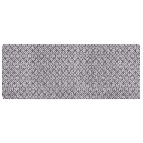 2'x5' Two-Tone Hardy Silvermist Grey Floor Mat, 2'x5' Two-Tone Grey ...