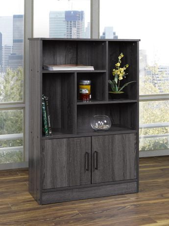 Ziva MDF Bookshelf in Tallisa Oak Finish - Walmart.ca
