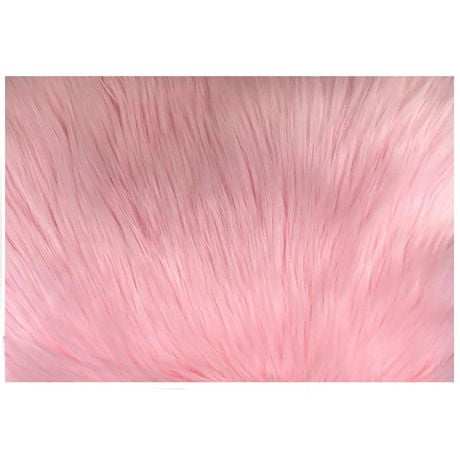 Mainstays Kids Flokati Rug Light Pink | Walmart Canada