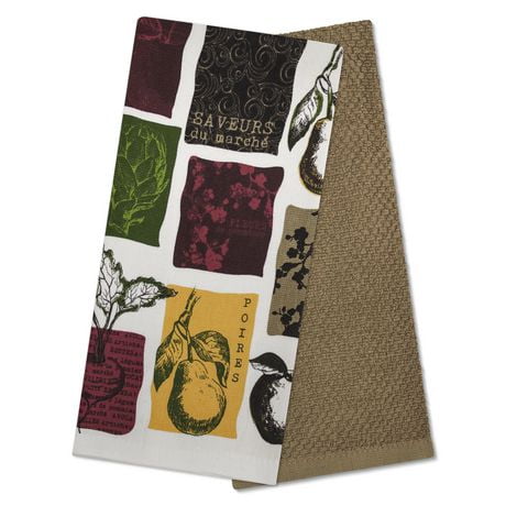 Home Trends, 2-pack kitchen towel | Walmart Canada