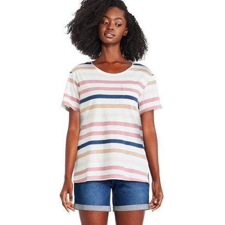 George Women's Pocket Tee | Walmart Canada