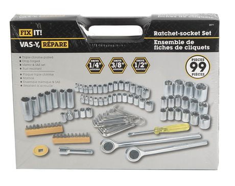 FIX IT! Ratchet-Socket Set | Walmart Canada