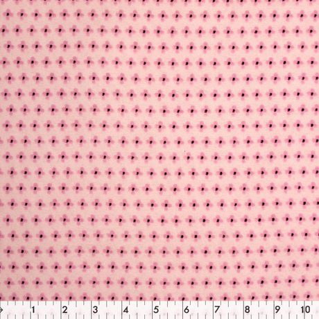 Click here for Fabric Creations Light Pink With Rows Of Small Dar... prices