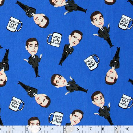 Click here for At The Office Fabric Creations Dark Blue With The... prices