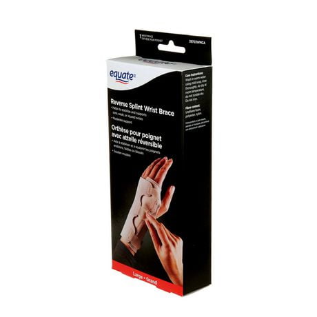 Equate(Tm/Mc) Reversible Splint Wrist Brace 39703WMCA | Walmart Canada