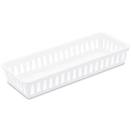 Click here for Sterilite White Slim Storage Tray White prices