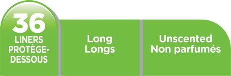 Equate Everyday Long Pantiliners | Walmart Canada