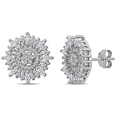 Click here for Avra Rose 2-3/4 Carat T. G.W. Cubic Zirconia Sterl... prices