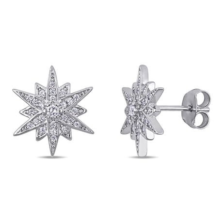 Click here for Avra Rose 5/8 Carat T. G.W. Cubic Zirconia Sterlin... prices