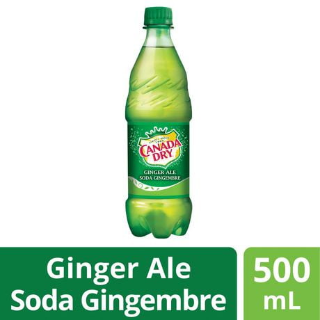 Canada Dry® Ginger Ale 500 mL Bottle | Walmart Canada