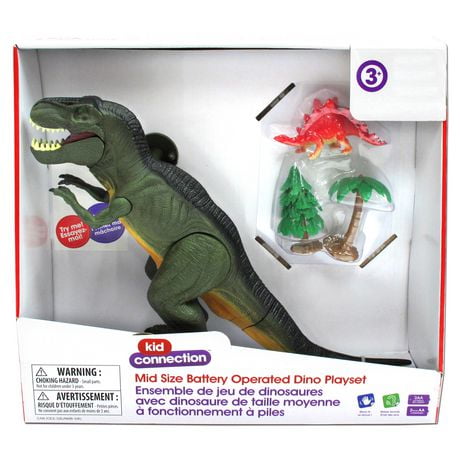 kid connection Mid-Size Battery Operated Dino Playset - Walmart.ca