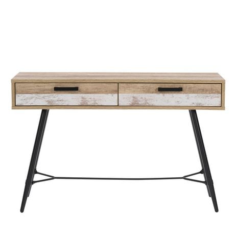 Click here for Corliving Aurora Entryway Table  Distressed Warm B... prices