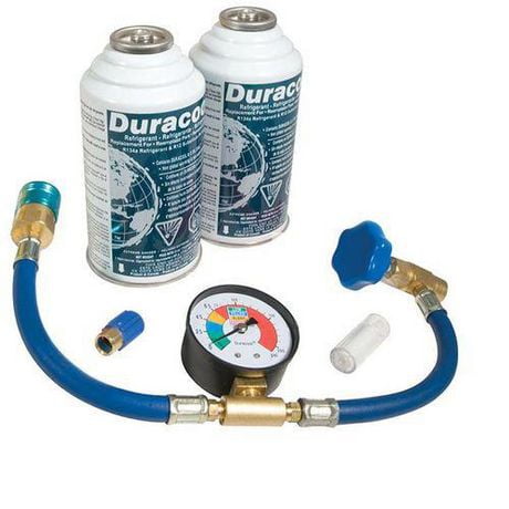 Duracool® 12a-yf Deluxe Refrigerant Recharge Kit, for OEM R-1234yf ...
