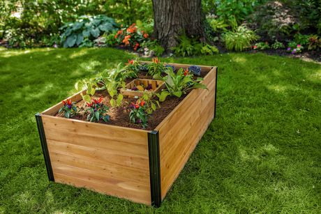 Click here for Vita Mezza Keyhole Garden Cedar 3 Ft X 5 Ft prices