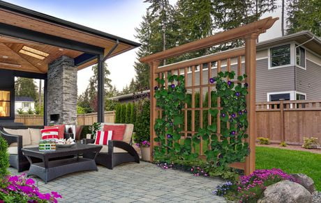 Click here for Vita Colonial Privacy Screen Brown prices