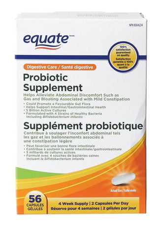 Equate Digestive Care Probiotic Supplement - Walmart.ca