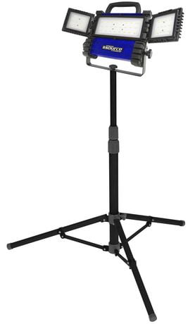 MULTI-DIRECTIONAL LED WORK LIGHT w/TELESCOPIC STAND | Walmart Canada