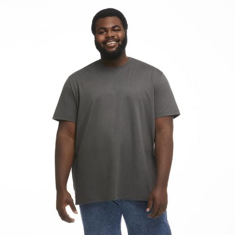 Click here for George Big Mens Basic Crew Neckline Tee Grey 3Xl prices