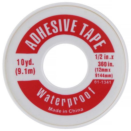 Equate Waterproof Tape, 12.7 mm x 9.1 m/1 Roll - Walmart.ca