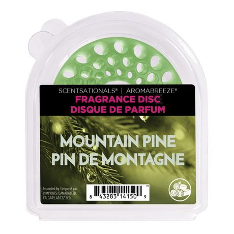 ScentSationals AromaBreeze Fragrance Disc - Mountain Pine | Walmart Canada