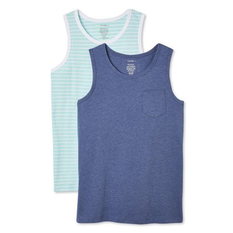 Click here for George Boys Pocket Tank 2-Pack White M prices