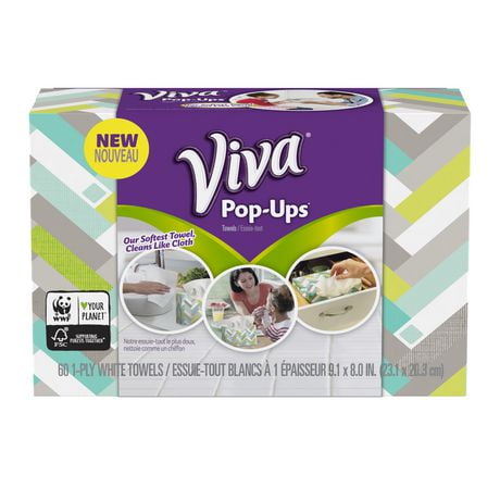 Viva Pop-Ups Paper Towels | Walmart Canada