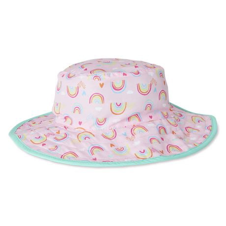 Click here for George Toddler Girls Reversible Bucket Hat Blue On... prices