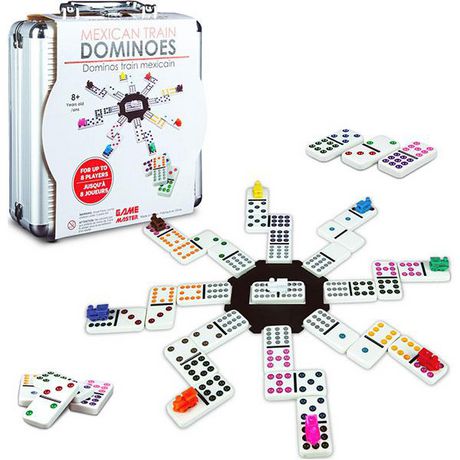 Tradeopia Ensemble de dominos Mexican Train de qualité supérieure avec ...