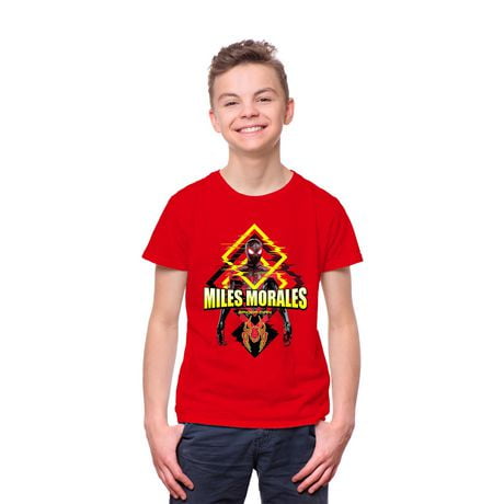 Click here for Boys Marvel Amazing Miles T-Shirt Red S prices