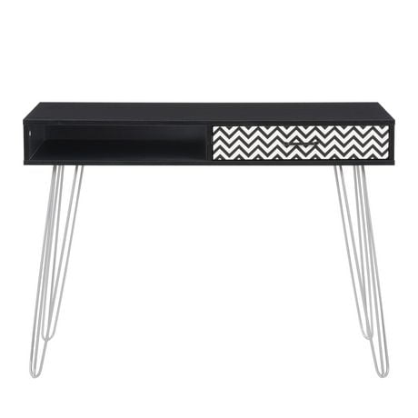 Click here for Corliving Elllison Entryway Table Or Desk With Che... prices