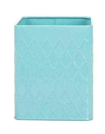 Click here for Home Basics Tin Utensil Holder  Turquoise Turquois... prices