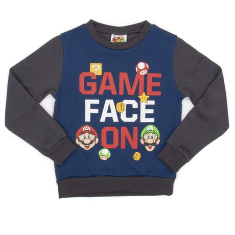 Super Mario Boy's Long Sleeve Sweater | Walmart Canada