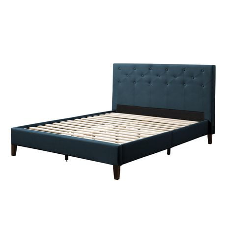Click here for Corliving Nova Ridge Diamond Button-Tufted Queen B... prices