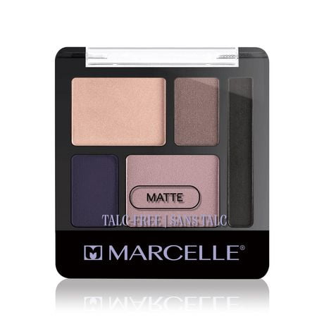 Marcelle Talc-Free Quintet Eyeshadow, 5 colours with satin & matte ...
