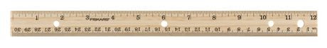FISKARS 12IN WOOD RULER, 12IN WOOD - Walmart.ca