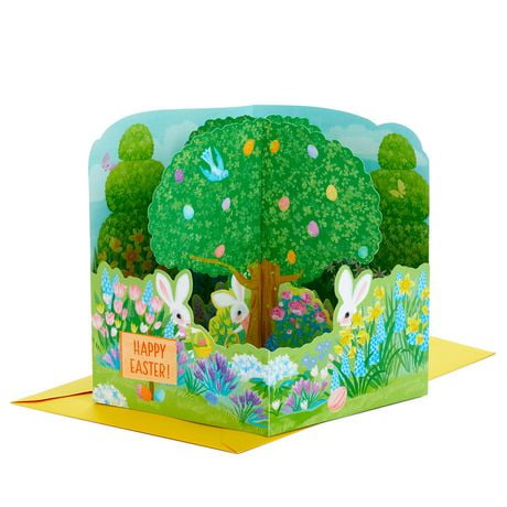 Hallmark Paper Wonder Displayable Pop Up Easter Card (Easter Bunnies ...