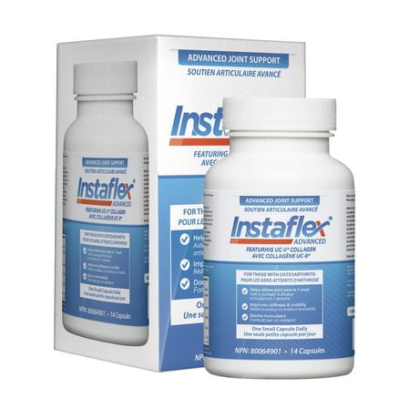 Instaflex® Advanced Joint Support with UC-II® Collagen & Turmeric, 14 ...