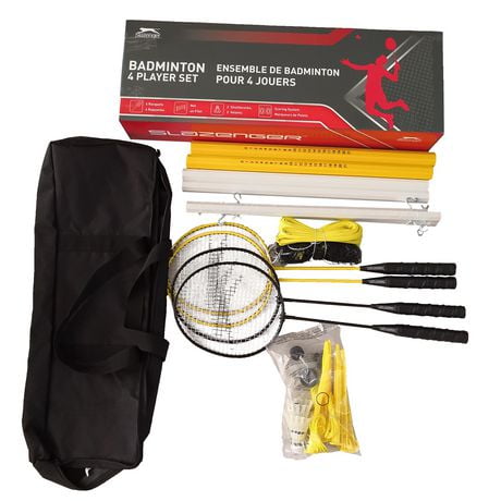 Click here for Slazenger 4-Player Badminton Set prices