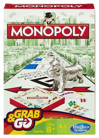 Click here for Hasbro Gaming Monopoly Grab & Go Game prices