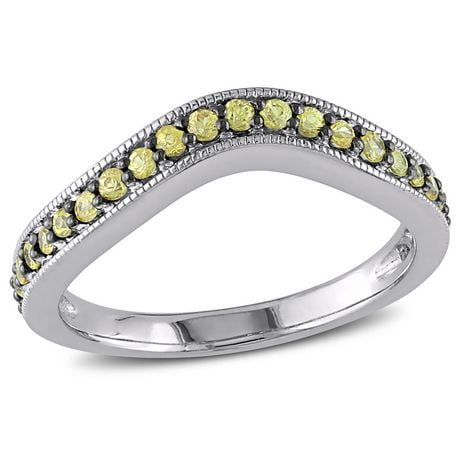 Click here for Tangelo 1/2 Carat T. G.W. Yellow Sapphire Sterling... prices