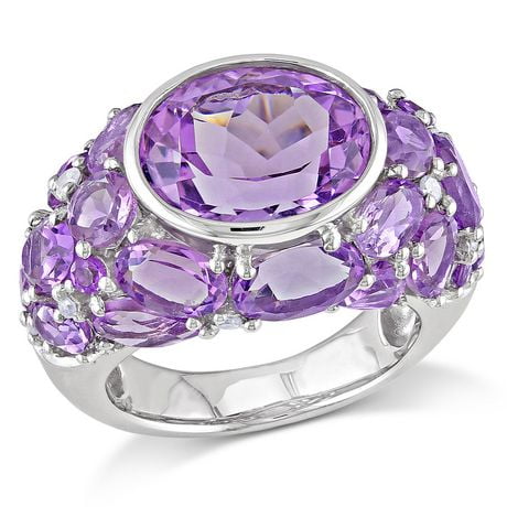 Click here for Tangelo 10-3/8 Carat T. G.W. Amethyst And Diamond-... prices