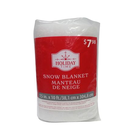 HOLIDAY TIME SNOW BLANKET - Walmart.ca