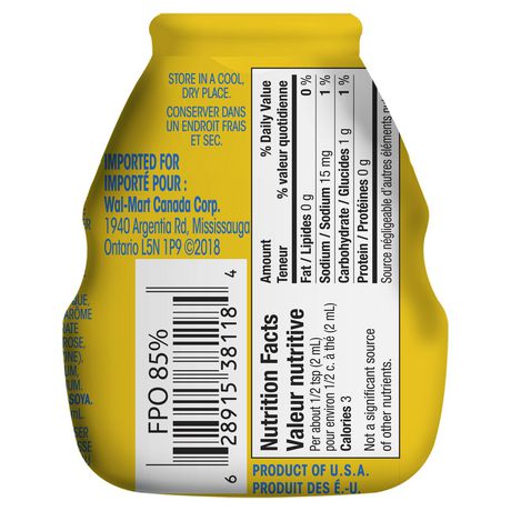 Great Value Lemonade Liquid Water Enhancer | Walmart Canada