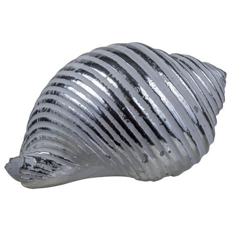Click here for Penn-Plax Penn Plax Silver Metallic Shell Decor Si... prices