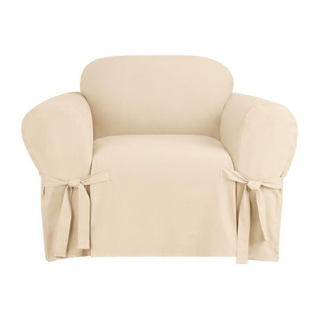 Click here for Surefit Sure Fit Sailcloth Armchair Slipcover Natu... prices