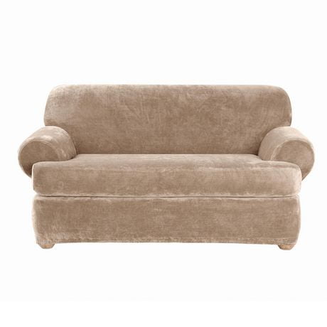 Click here for Surefit Sure Fit Stretch Plush Loveseat Slipcover... prices
