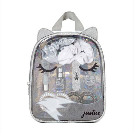 Justice™ Brand 11PC Beauty and Hair Accessory Set in Mini Backpack ...