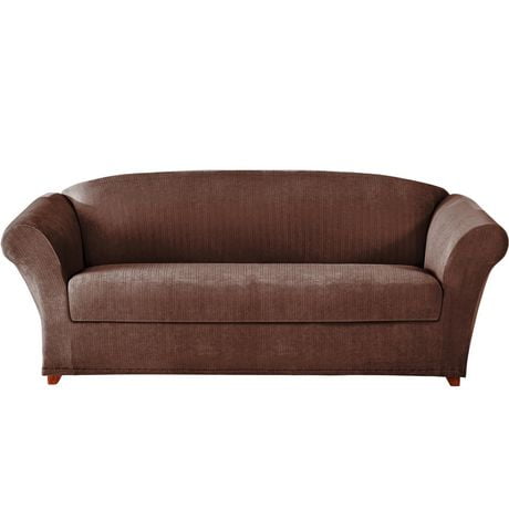 Click here for Surefit Sure Fit Stretch Pinstripe Sofa Slipcover... prices