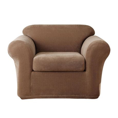 Click here for Surefit Sure Fit Stretch Metro Chair Slipcover Bro... prices