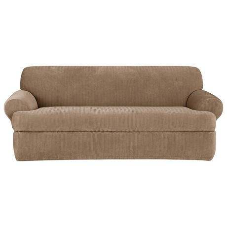 Click here for Surefit Sure Fit Stretch Pinstripe Sofa Slipcover... prices